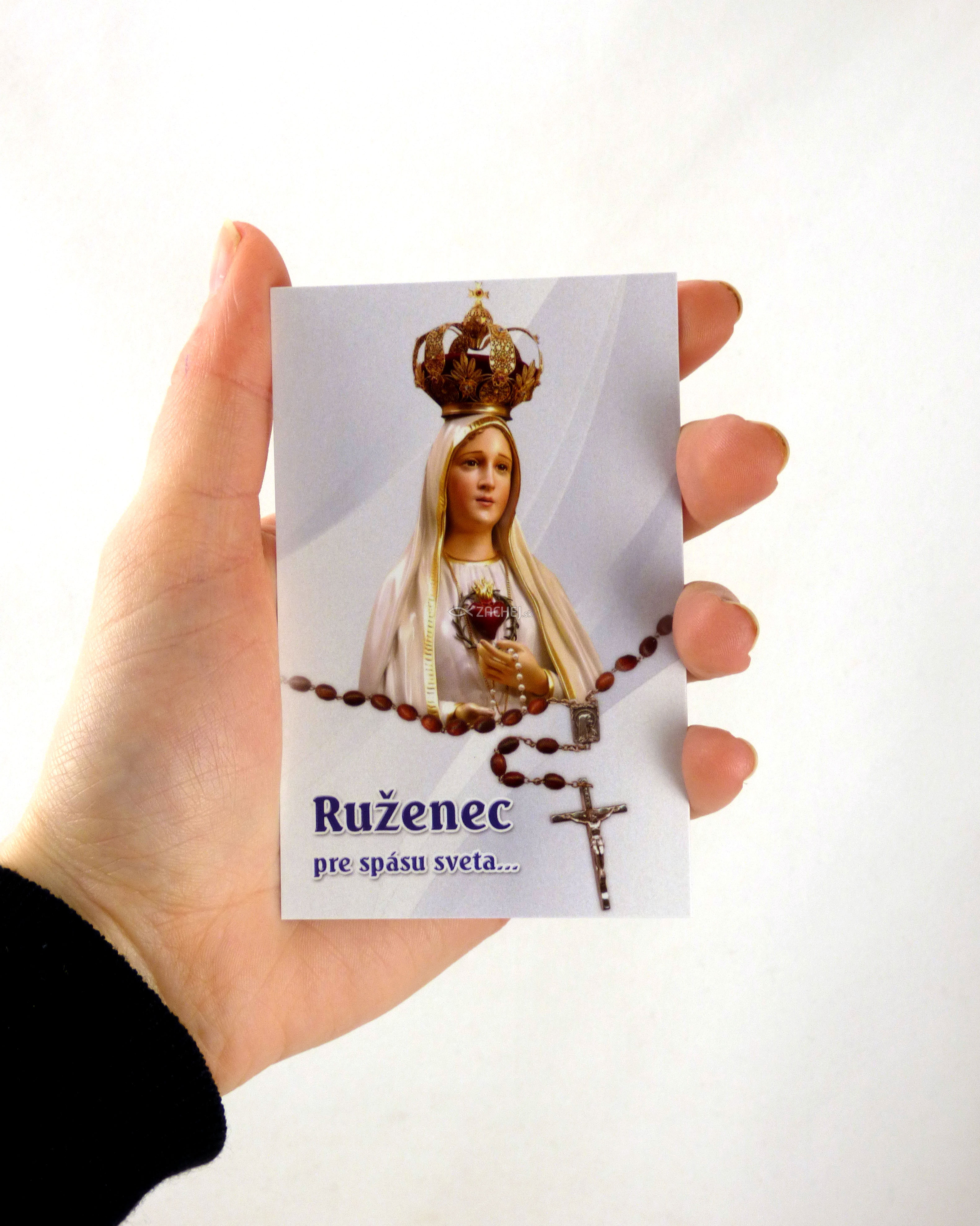 Zachej.sk • Obrázok: Ruženec pre spásu sveta...(Z001)